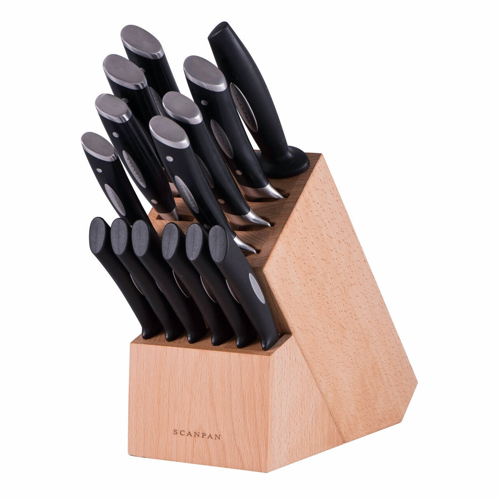 Scanpan Classic 15 Piece knife Block Set – Ecomstore
